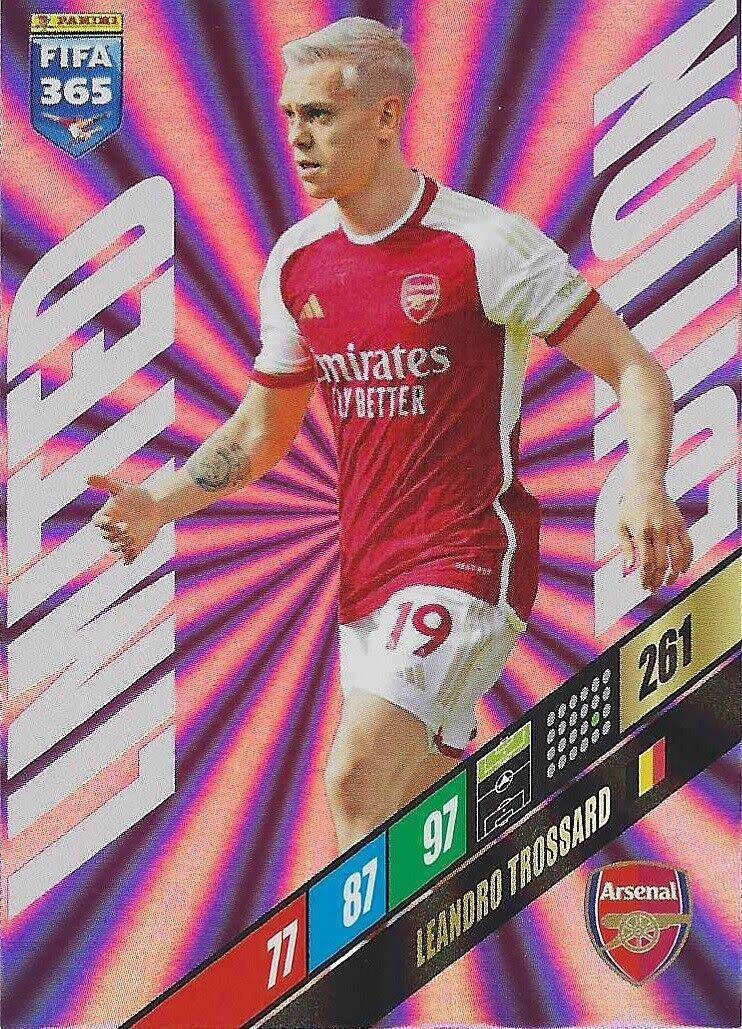 Trading Cards LEANDRO TROSSARD PANINI FIFA 365 COLLECTION 2024 trading-cards-leandro-trossard-panini-fifa-365-collection-2024